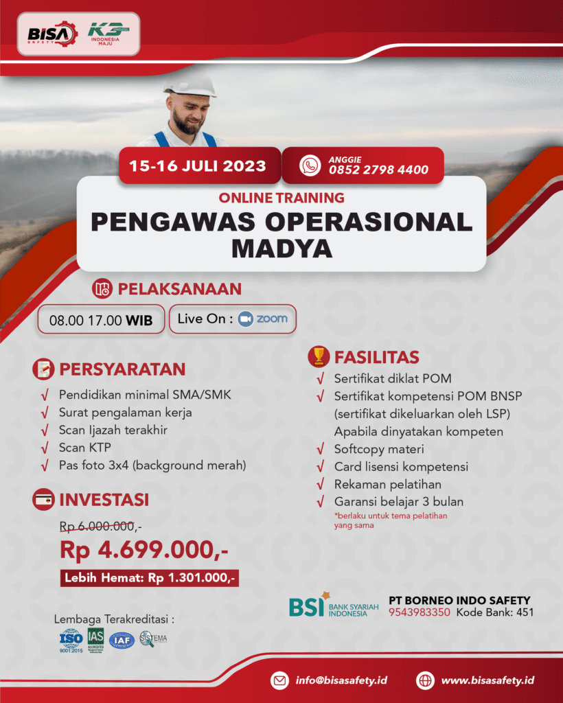 Jadwal Pelatihan - Bisasafety